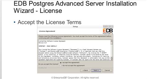 module 3 edb postgres advanced server installation