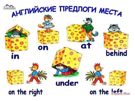 Английские предлоги места Online Presentation