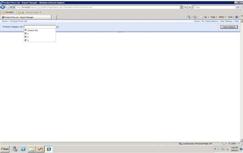 how to display all selected values for an ssrs multi