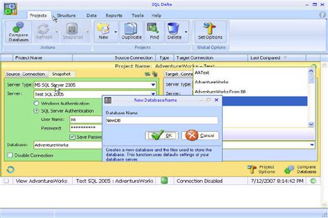 sql delta is a database compare and synchronization tool