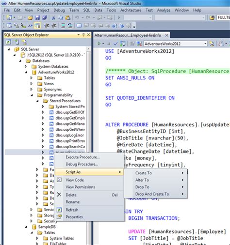 introduction to ssdt sql server data tools codeproject