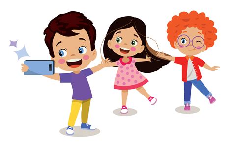 Taking Selfie Clipart