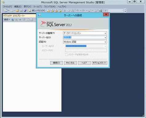 ms sql server 2012 で windows認証 を利用する cmsプラットフォーム movable type ドキュメントサイト