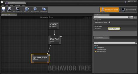 behavior tree quick start guide unreal engine documentation