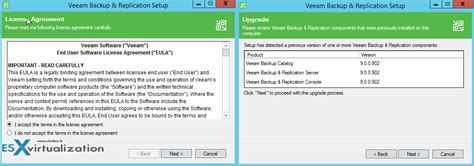 how to upgrade to veeam backup and replication 9 5 esx virtualization