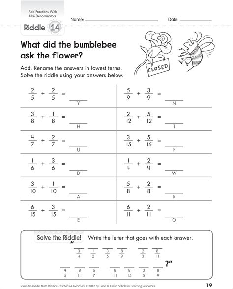 30 5th Grade Math Worksheets Fractions Worksheets Decoomo