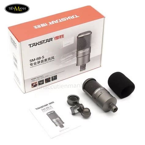 Takstar Sm 8b Micro Thu Âm Nhạc Cụ Tiến Mạnh