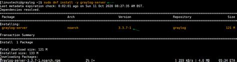 how to install graylog with elasticsearch on centos 8