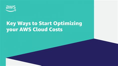 key ways to start optimizing your aws cloud costs aws cloud financial