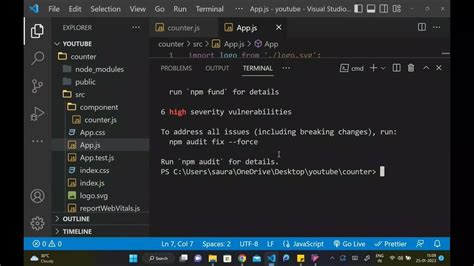 reactjs interview task create a counter app by using class method and