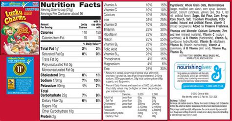 health 100 food label comparison