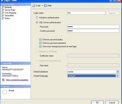 create new user in sql server 2005 jitendra zaa s blog