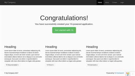 yii framework tìm hiểu cấu trúc và chạy thử với basic application