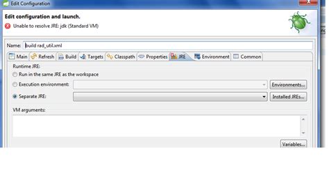specified jre installation does not exist jdk step by step