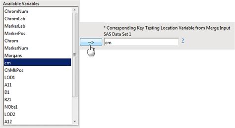 corresponding key testing location variable from merge input sas data