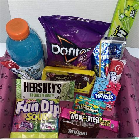 Taster World Food Mystery Box Sweet Packs American Etsy
