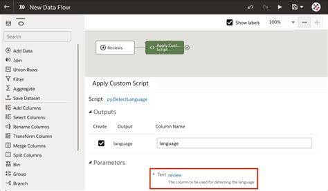 leveraging custom python scripts in oracle analytics server