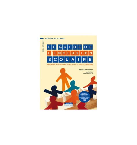 Le Guide De Linclusion Scolaire Chenelière éditions