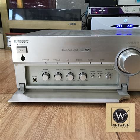 Sony Ta Fb9 อินทิเกรต สีทอง สวยหรูหรา เสียงดี หม้อแปลงเทอร์รอยด์