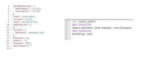 azure devops integration of backstopjs into a vsts build