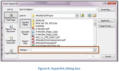 hyperlinks slcc