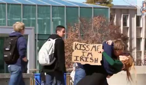 Kiss Me Im Irish Video Goes Viral