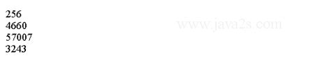java data type how to declare hexadecimal integer literal