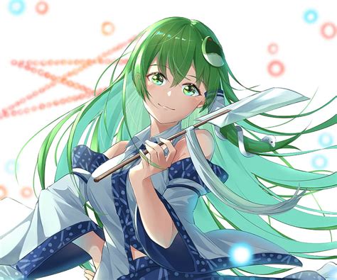 1920x1080px 1080p Free Download Anime Touhou Sanae Kochiya Hd