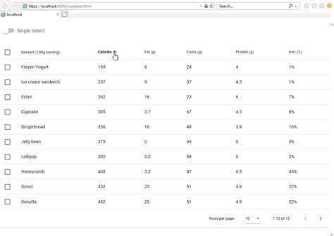 [solved] v data table vuetify does not work on ie11 vuetify js