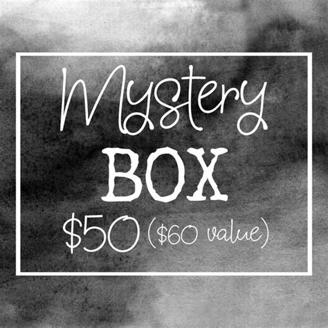 Sex Mystery Box Etsy