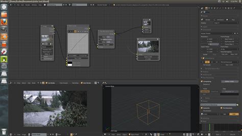 showing composite scene in vse preview compositing and post