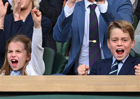 Video Prince George And Princess Charlotte Steal The Show During The