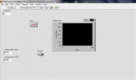 pwm read through analog input in myrio 1900 fpga is not aquiring the