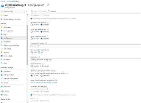 network error 53 when mounting azure blob storage using nfs stack