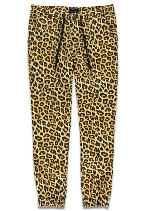 Forever 21 Leopard Print Joggers For Men Lyst
