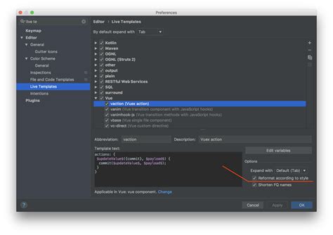 jetbrains ide clion if live template brace for c programming