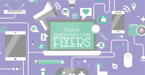how to design your own flyer templates and tips ~ creative market blog