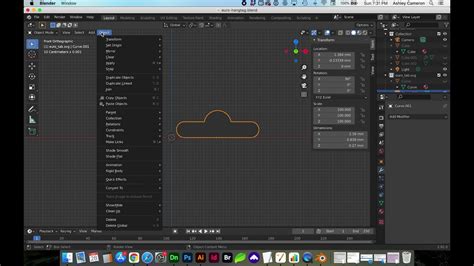 align object and geometry center to world origin blender 2 9 youtube