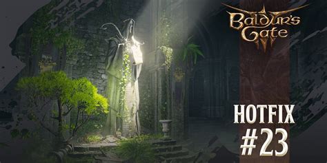 Baldurs Gate 3 Releases Hotfix Update 23