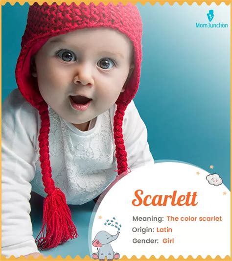 Scarlett Name Meaning Origin History And Popularity