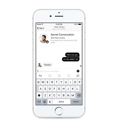 you can now send secret encrypted messages on facebook messenger