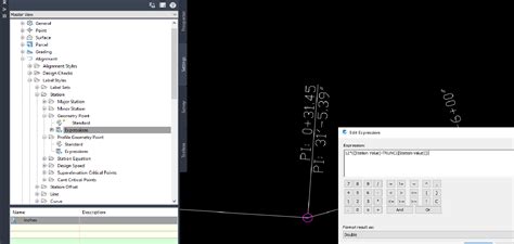 solved alignment stationing in architectural units autodesk community