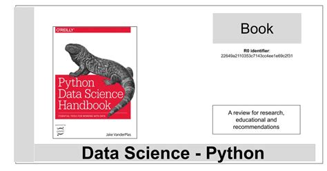 python data science handbook essential tools for working with data
