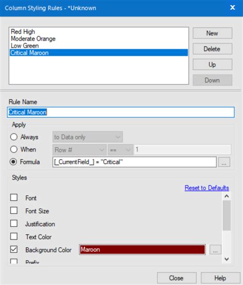 how to color column values in alteryx based on the alteryx community