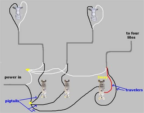 Wire Diagram For 2 Way Switch