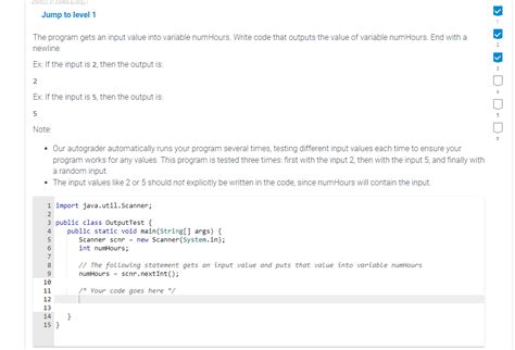 solved the program gets an input value into variable