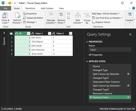 splitting and replacing delimited strings into new rows using vba in