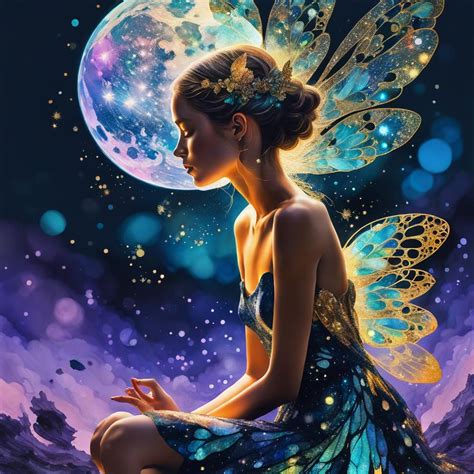 Fae Moon Ai Generated Artwork Nightcafe Creator
