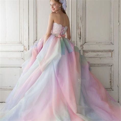 25 Best Rainbow Wedding Dresses That Are Perfect For Any Bride