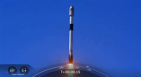 Spacexs Friday The 13th Launch Deploys Starlink Satellites From Calif